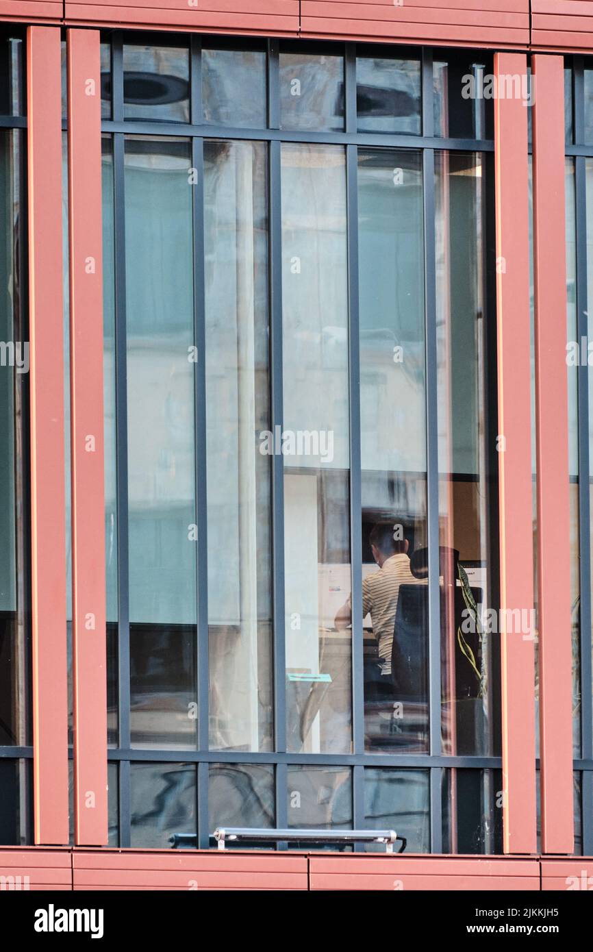 Office view from outside hi-res stock photography and images - Alamy