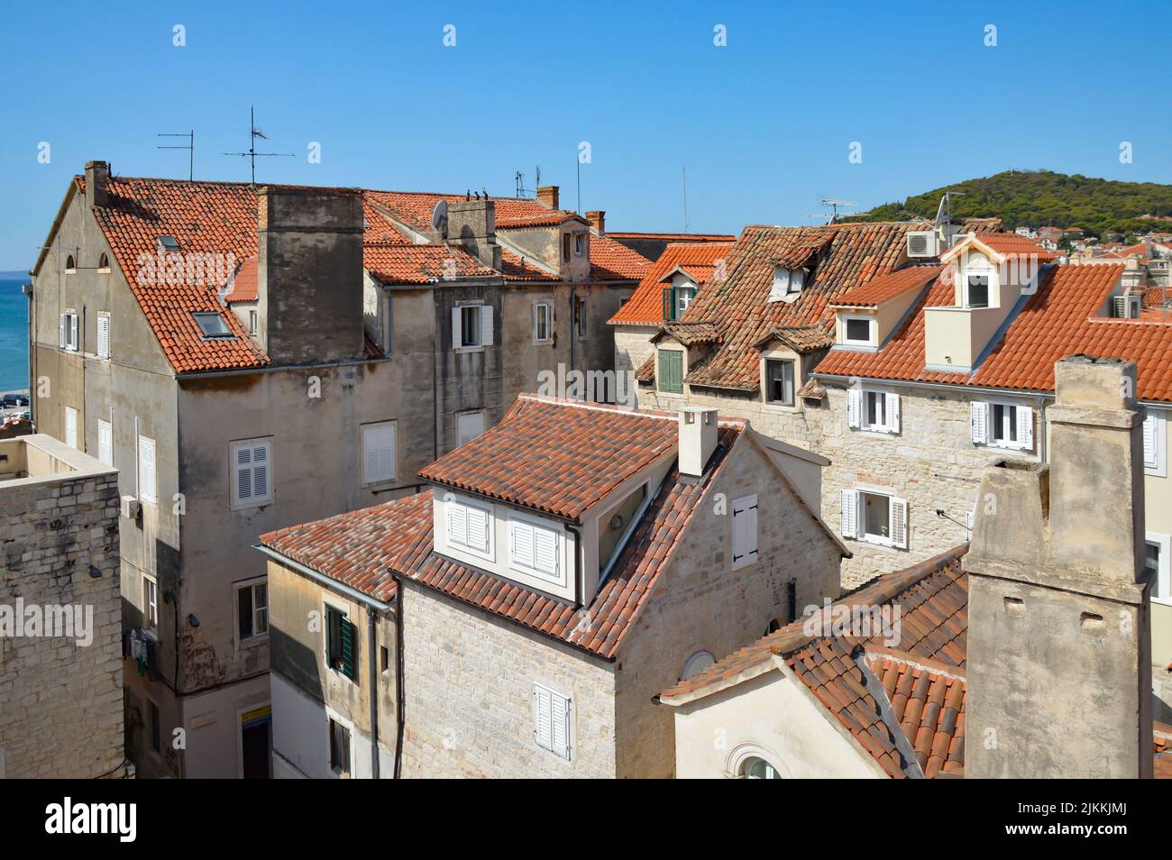 The beautiful cityscape of Split, Croatia Stock Photo - Alamy