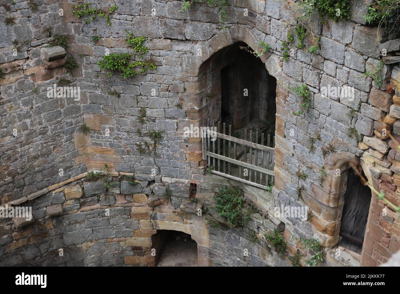 A high angle shot of a tower from inside Stock Photo - Alamy