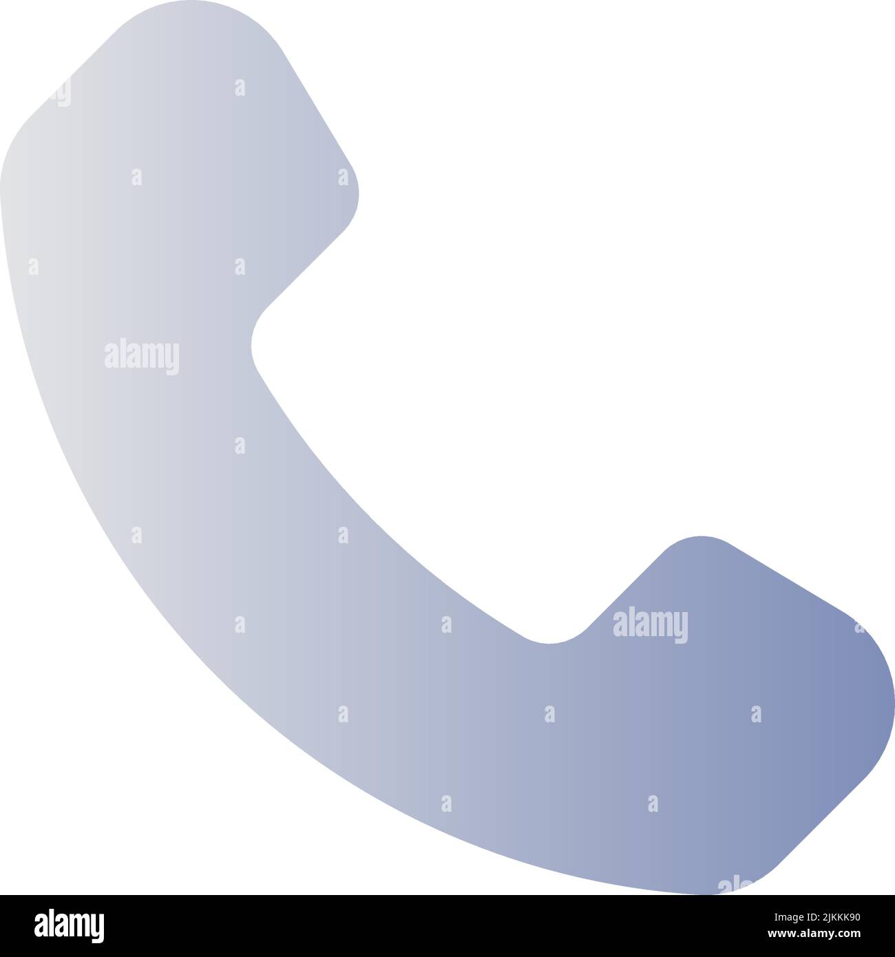 Telephone flat gradient color ui icon Stock Vector Image & Art - Alamy