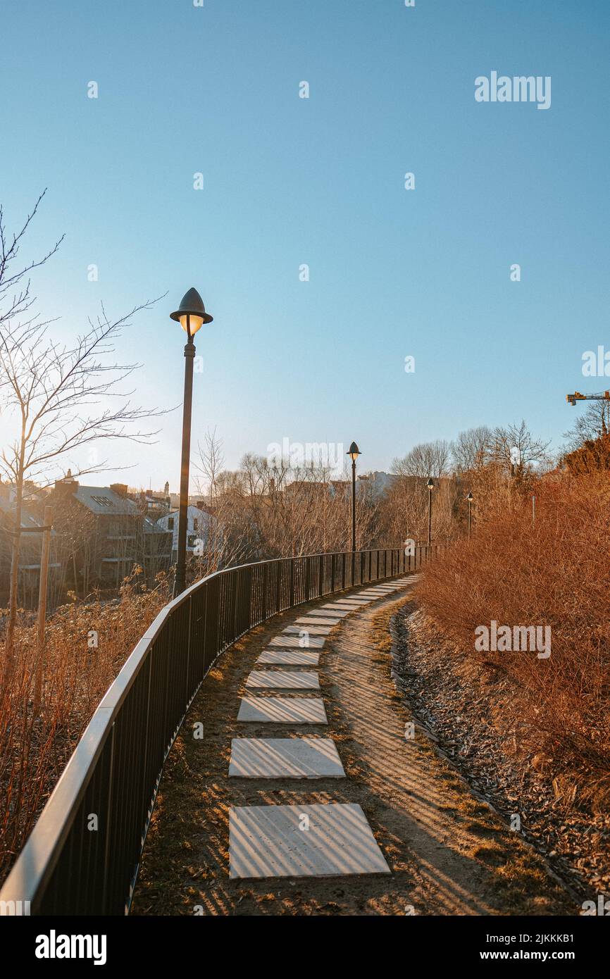 Beautiful shot neighborhood street hi-res stock photography and images ...