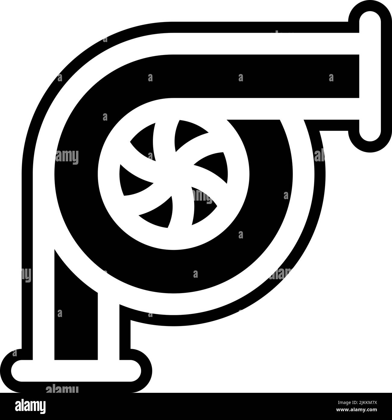 turbo icon black vector illustration Stock Vector Image & Art - Alamy