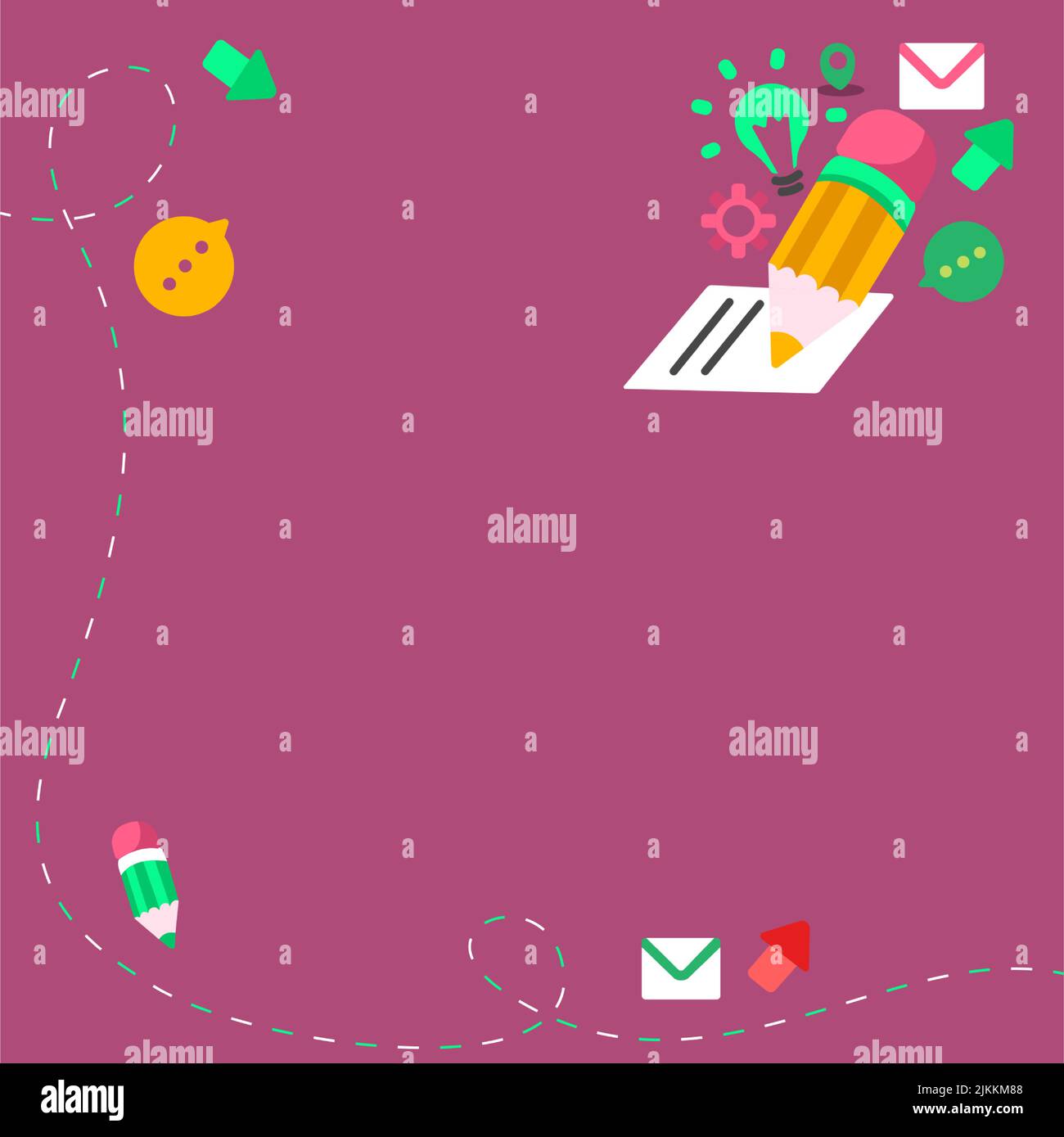 Multi colored paper notes Stock Vector Images - Alamy