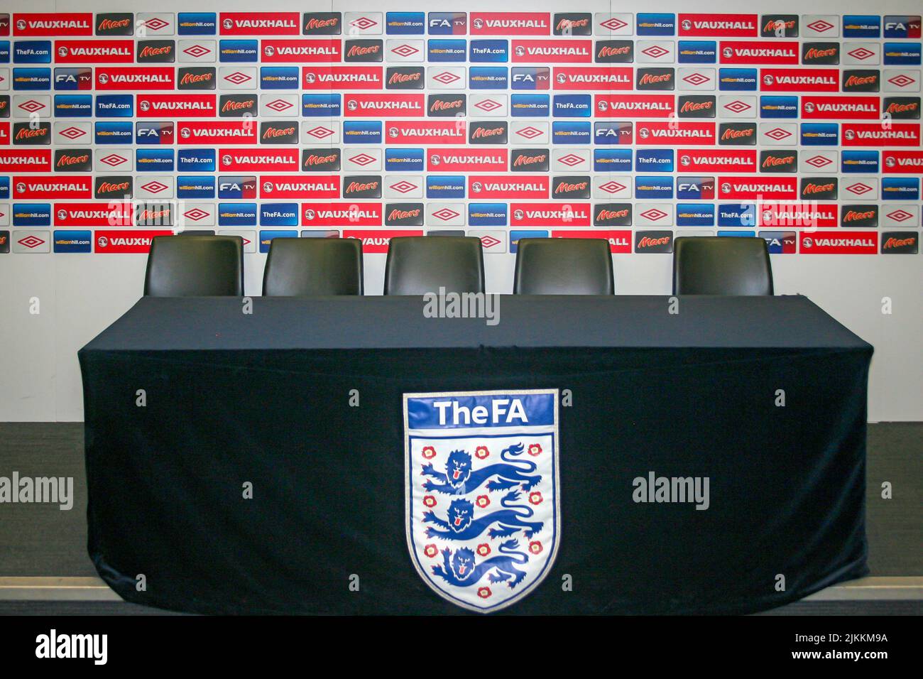 The interior design of the famous Wembley Stadium of national team of ...