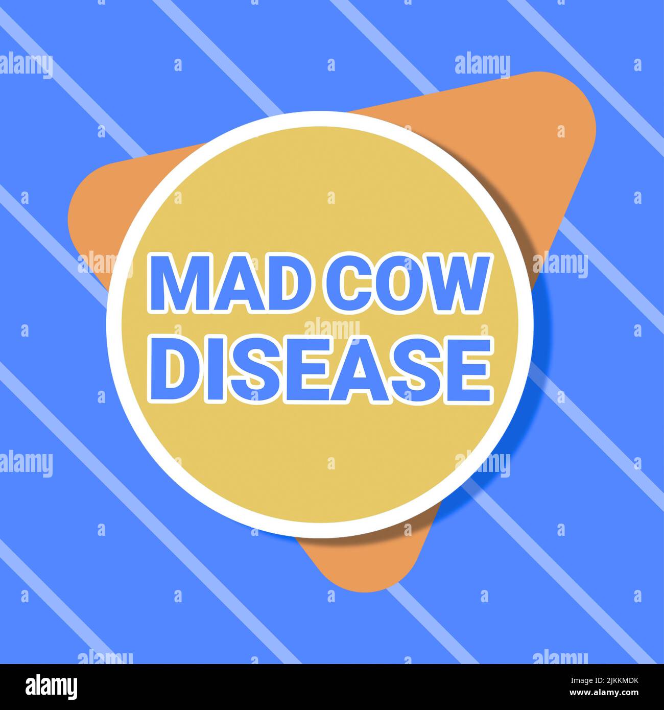 Conceptual Display Mad Cow Disease Business Concept Neurodegenerative Lethal Disease Contagious