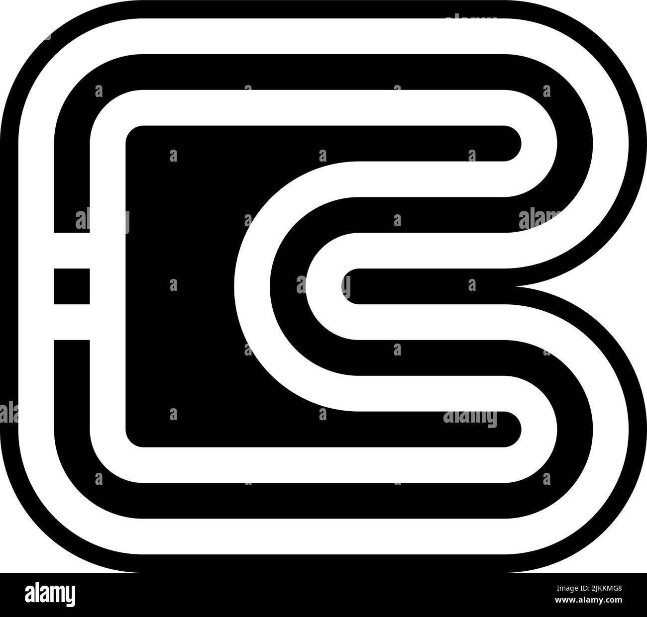 circuit icon black vector illustration Stock Vector Image & Art - Alamy