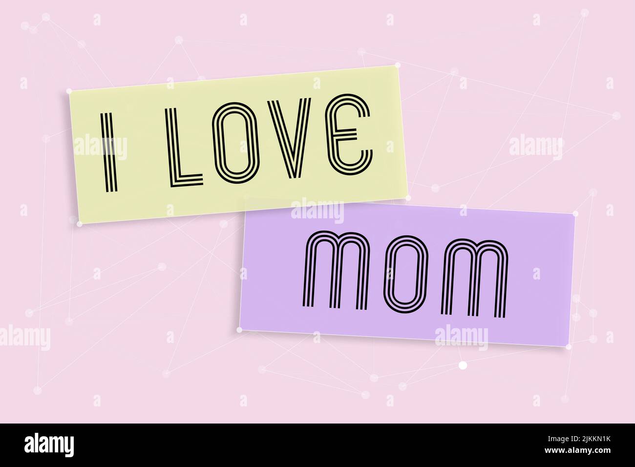Conceptual display I Love Mom. Business approach Good feelings about my ...