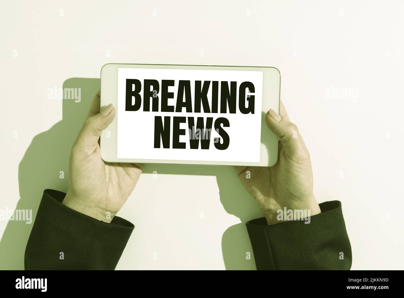 Conceptual display Breaking News. Business overview Special Report ...