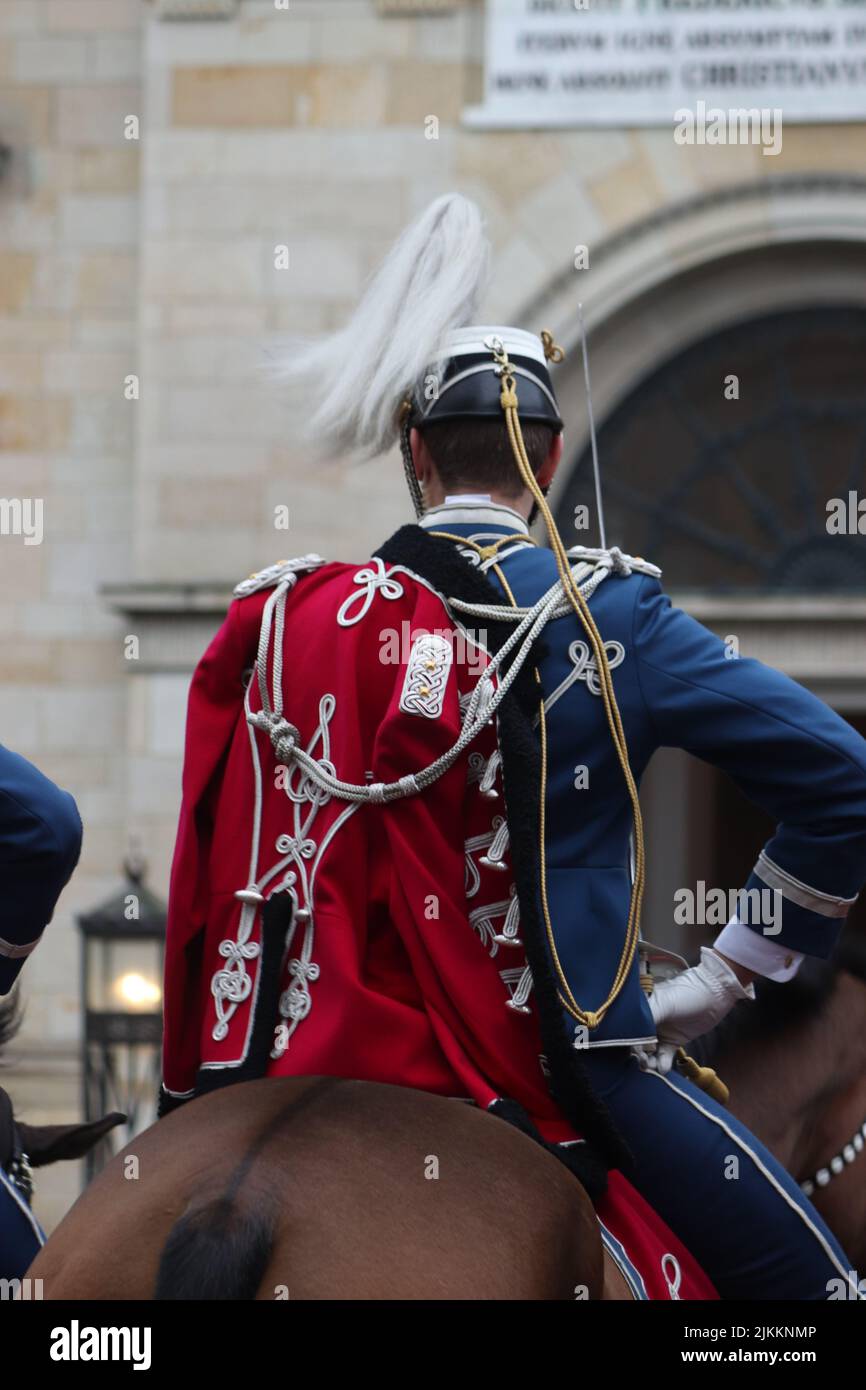 Back view uniform hi-res stock photography and images - Alamy