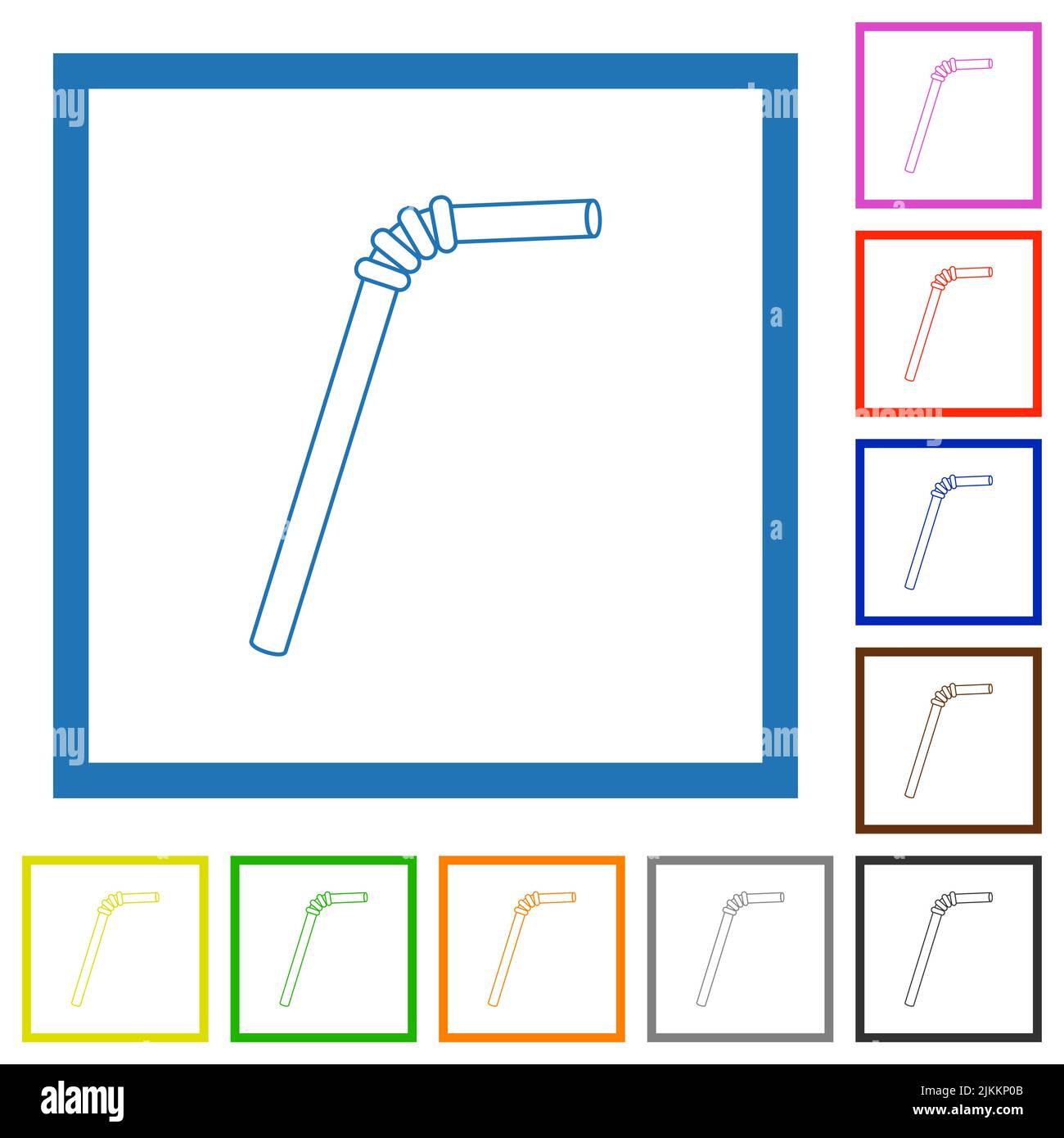 Straw frames Cut Out Stock Images & Pictures - Alamy