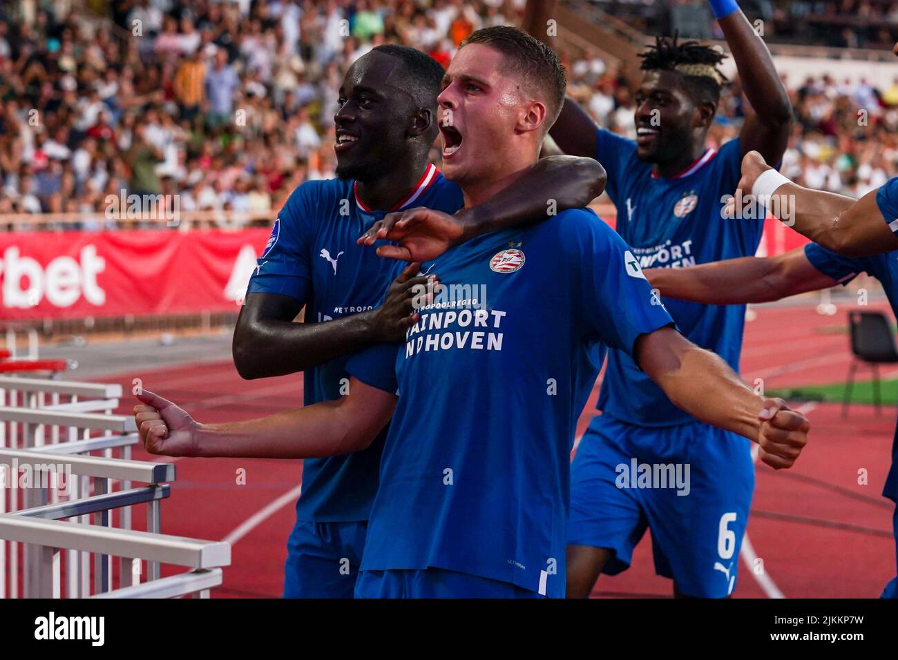 Monaco, Monaco. 02nd Aug, 2022. MONACO, MONACO - AUGUST 2: Joey Veerman ...