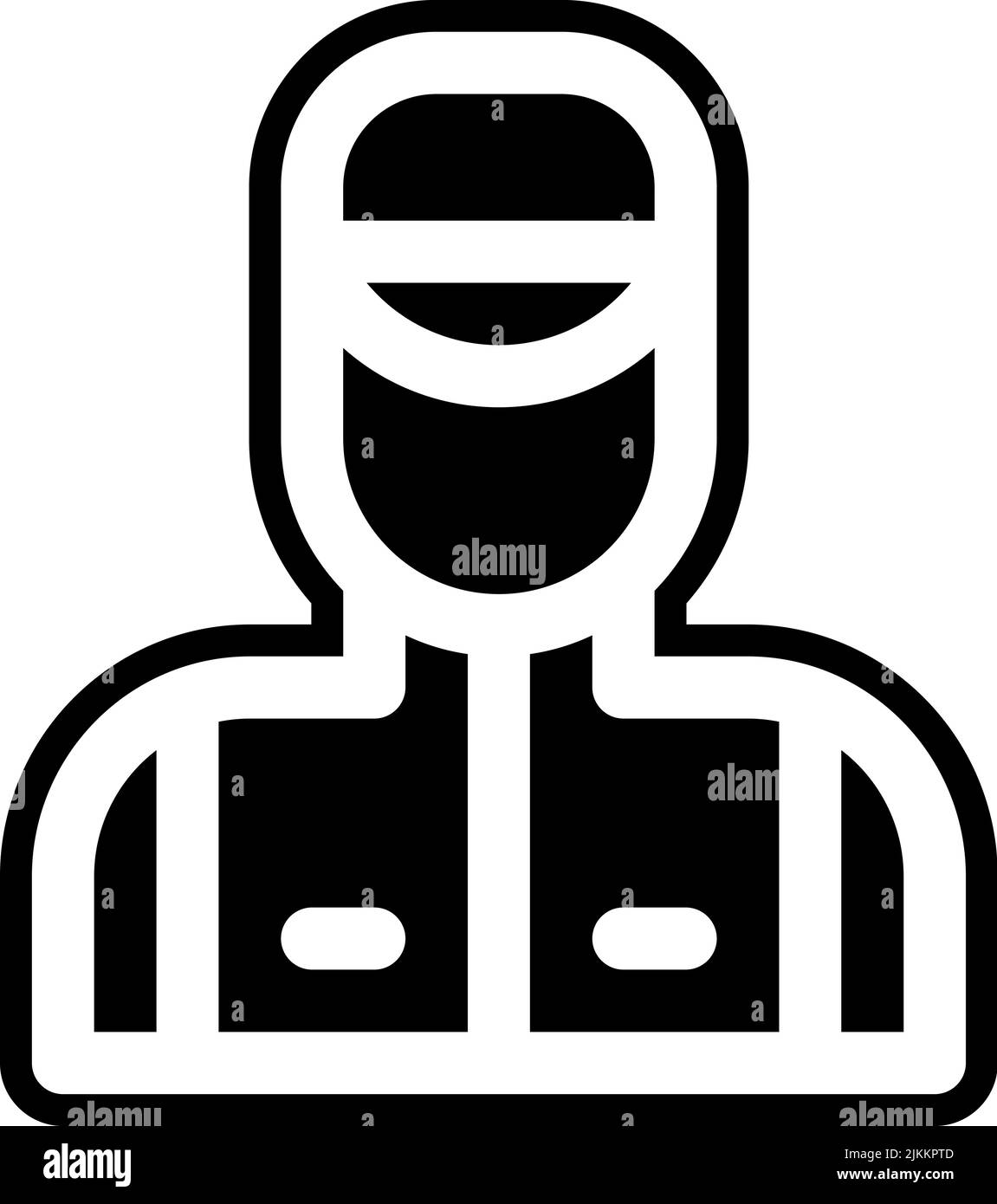 mechanic icon black vector illustration Stock Vector Image & Art - Alamy