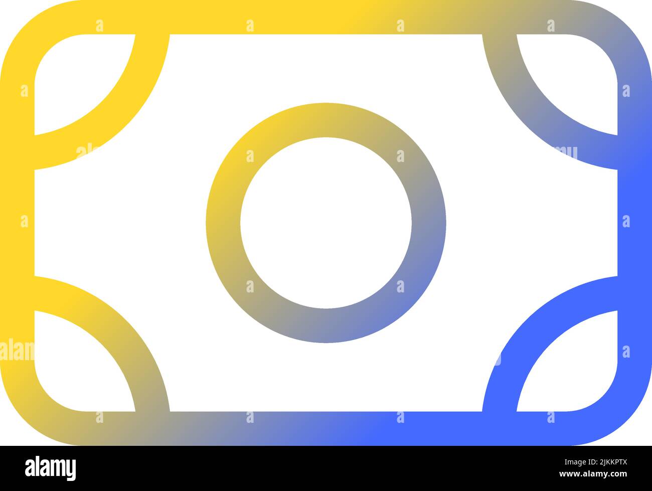 Banknote pixel perfect gradient linear ui icon Stock Vector Image & Art - Alamy