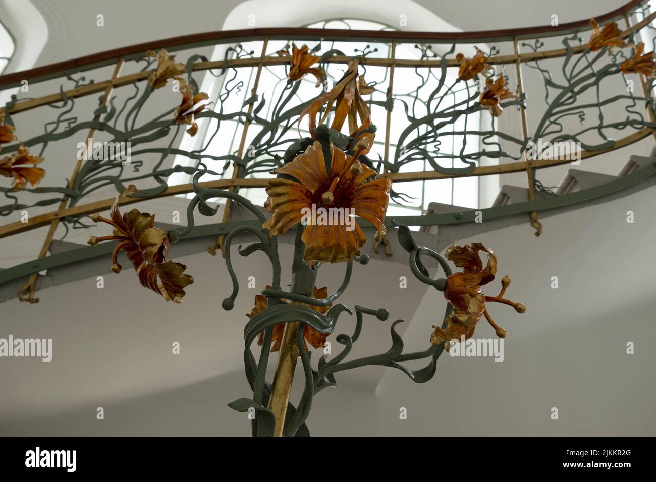 Beautiful wrought iron works that were made after the drawings hi-res ...