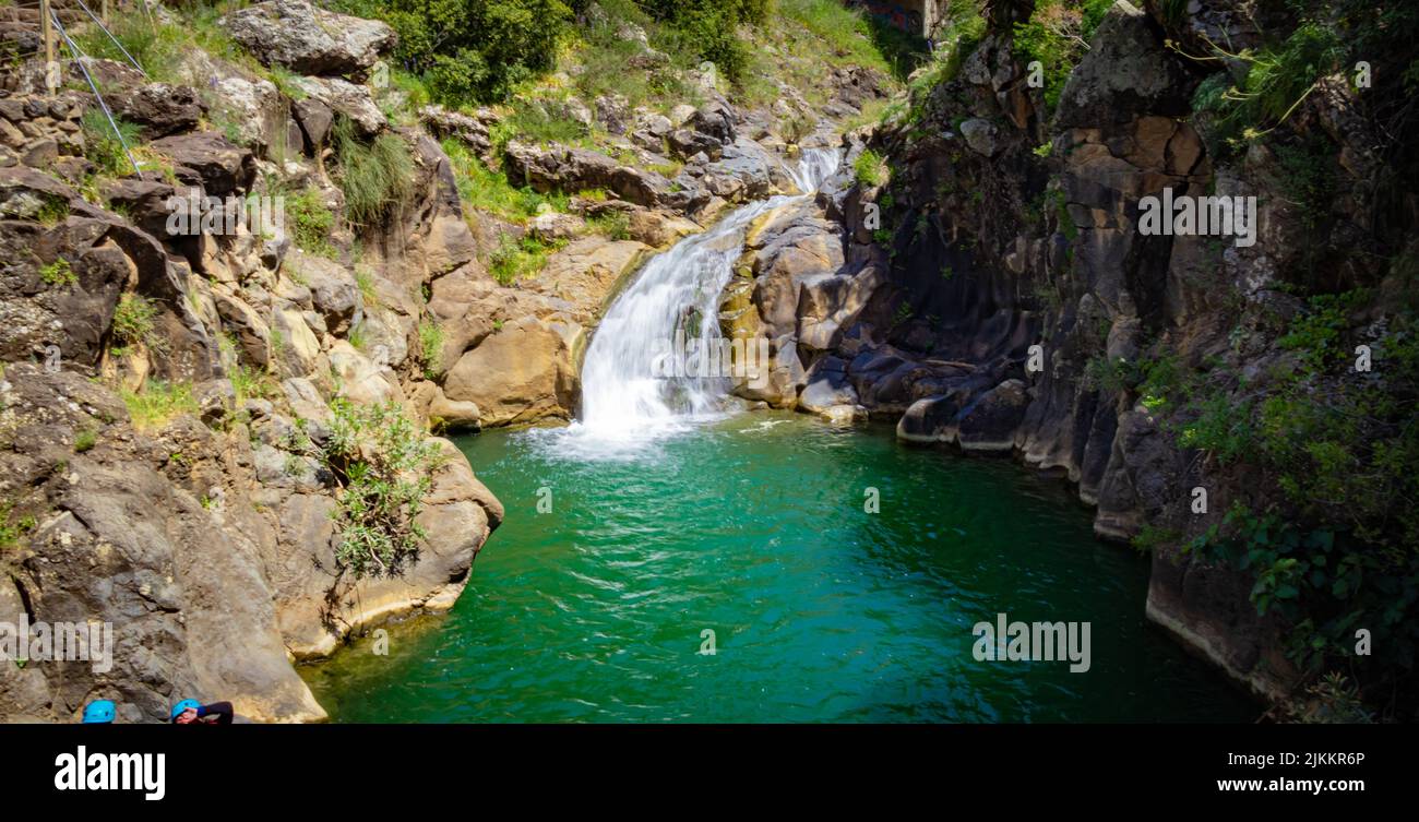Waterfall in golan heights israel hi-res stock photography and images ...