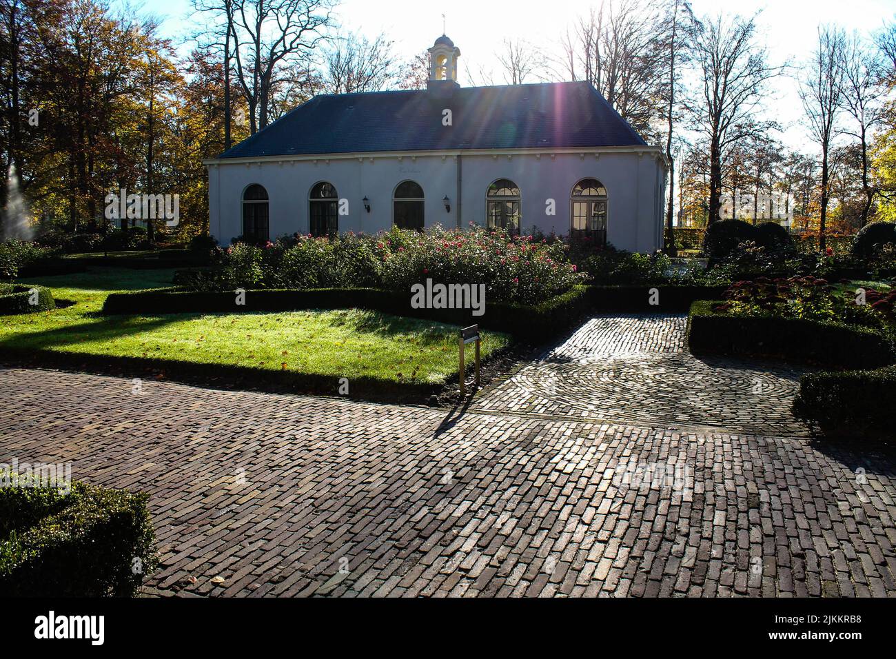 Castle in the state of Putten, Netherlands Stock Photo - Alamy