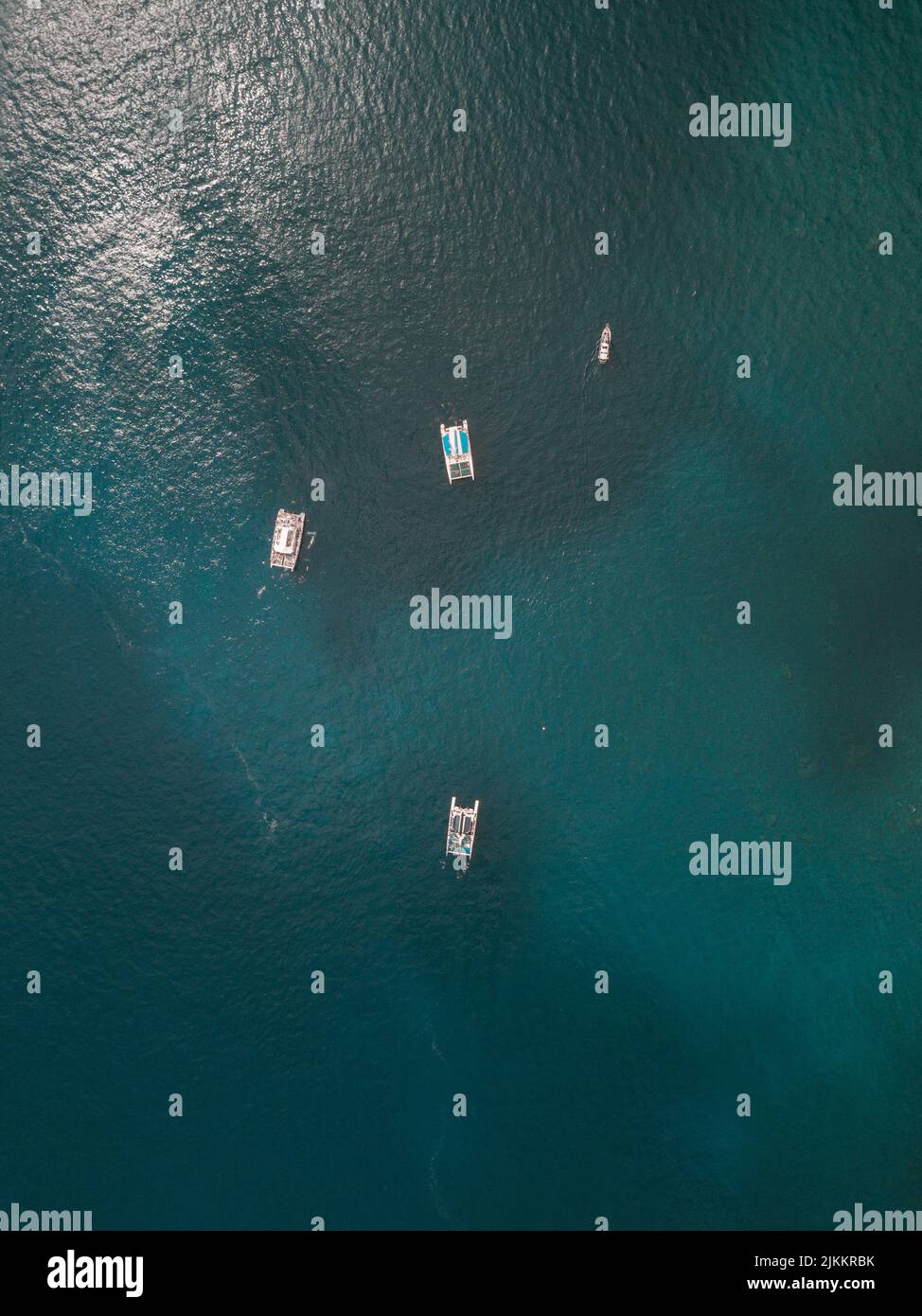 Aerial colorful boats floating beautiful hi-res stock photography and ...