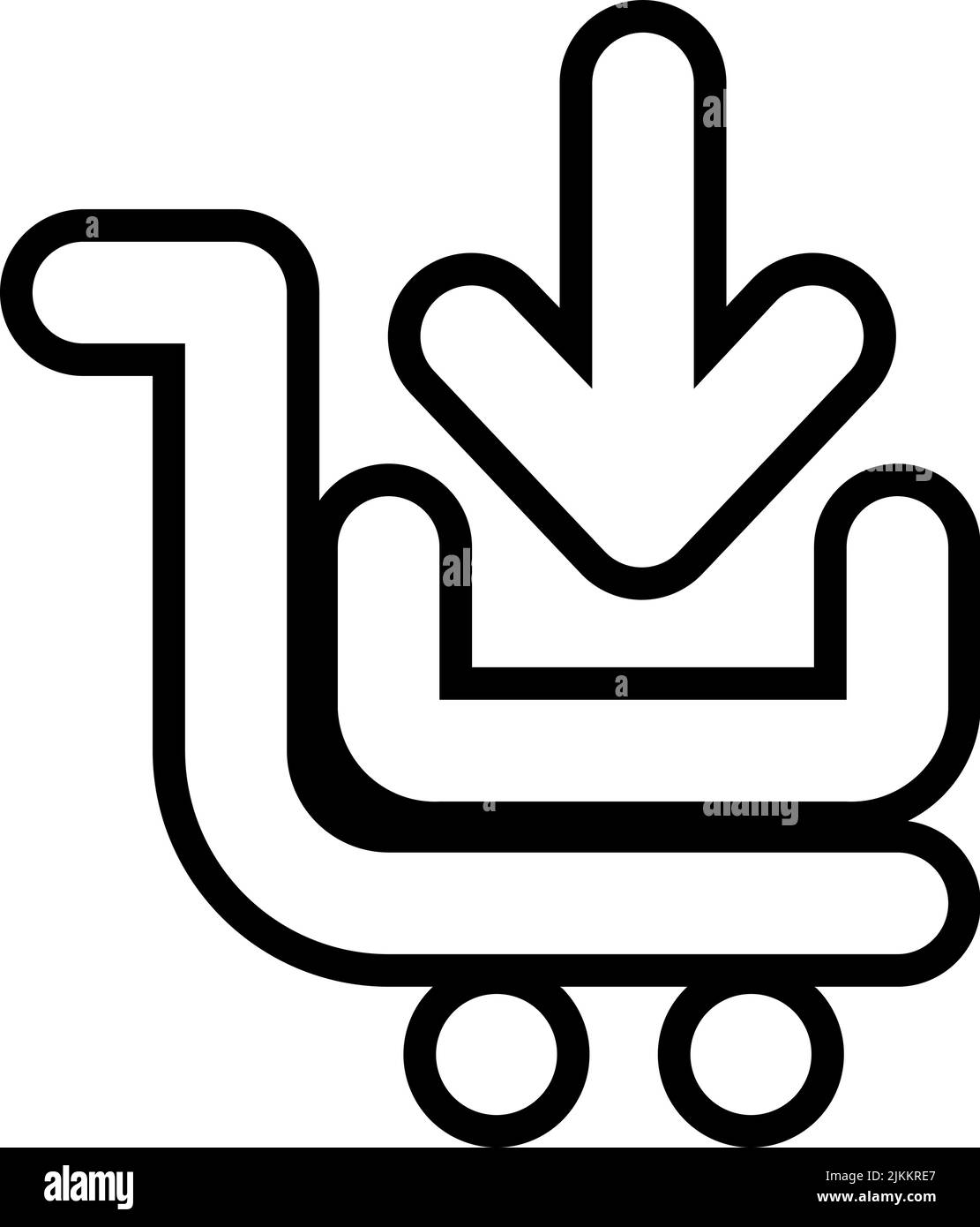 buy icon black vector illustration Stock Vector Image & Art - Alamy