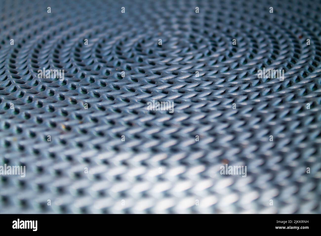 A closeup of a textured wavy silver steel surface Stock Photo - Alamy