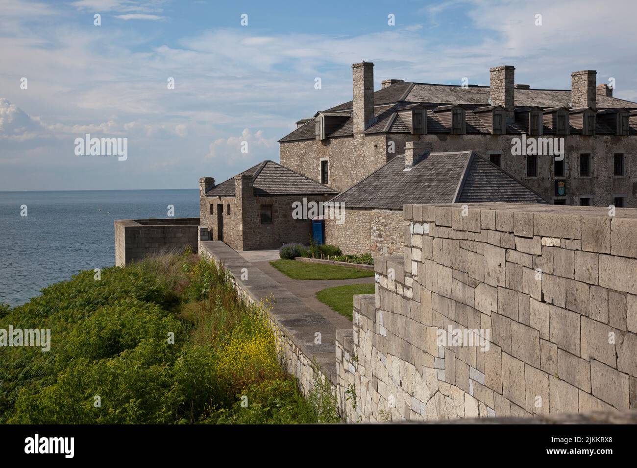 Sits on a bluff overlooking Lake Ontario Old Fort Niagara State Park ...