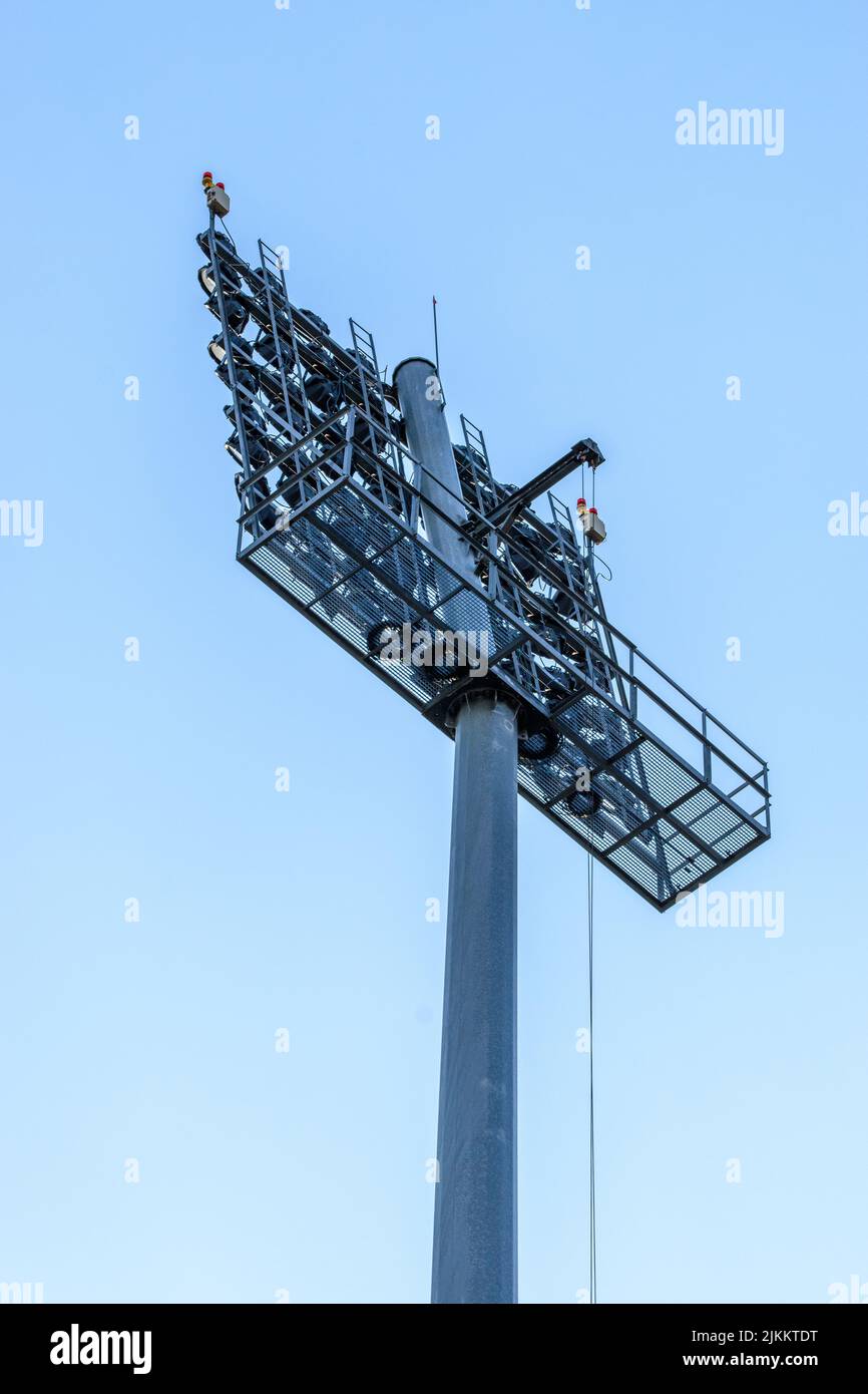 Low angle stadium spotlight hi-res stock photography and images - Alamy
