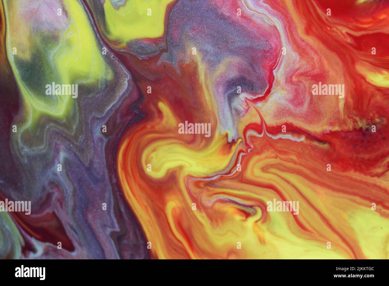 An abstract colorful oil paint waves for background or wallpaper Stock ...