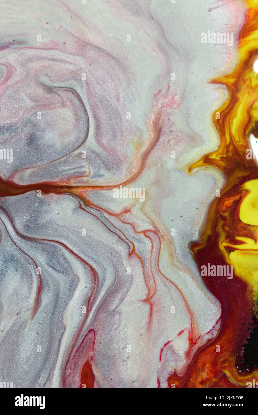 An Abstract Colorful acrylic art painting, perfect for background or ...