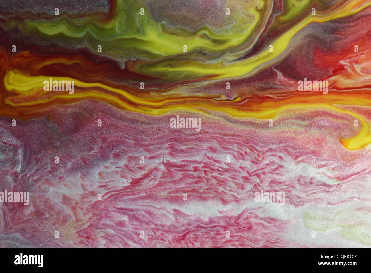 An Abstract colorful acrylic art painting, perfect for background or ...