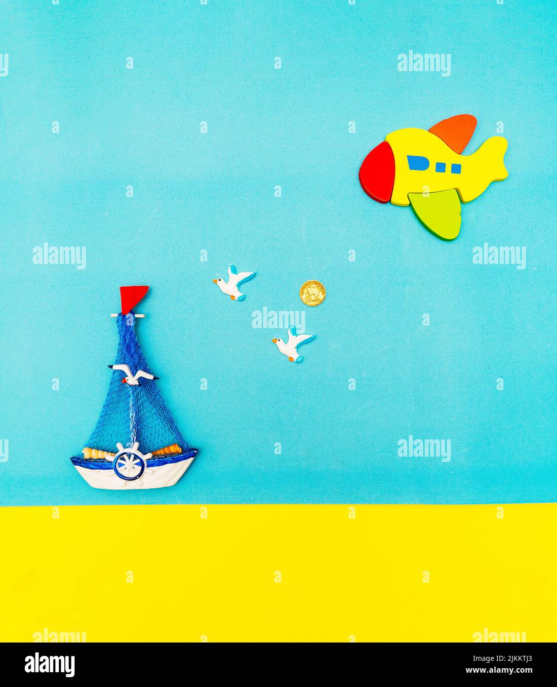 Summer holidays, tourism and vacation background. Holiday vacation ...