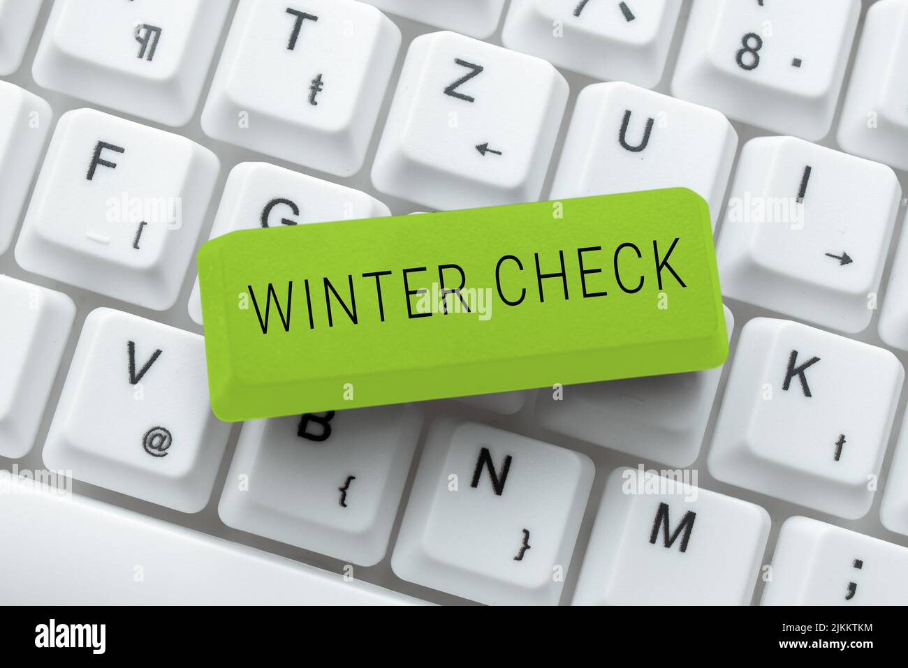 Sign displaying Winter Check. Business idea Coldest Season Maintenance ...