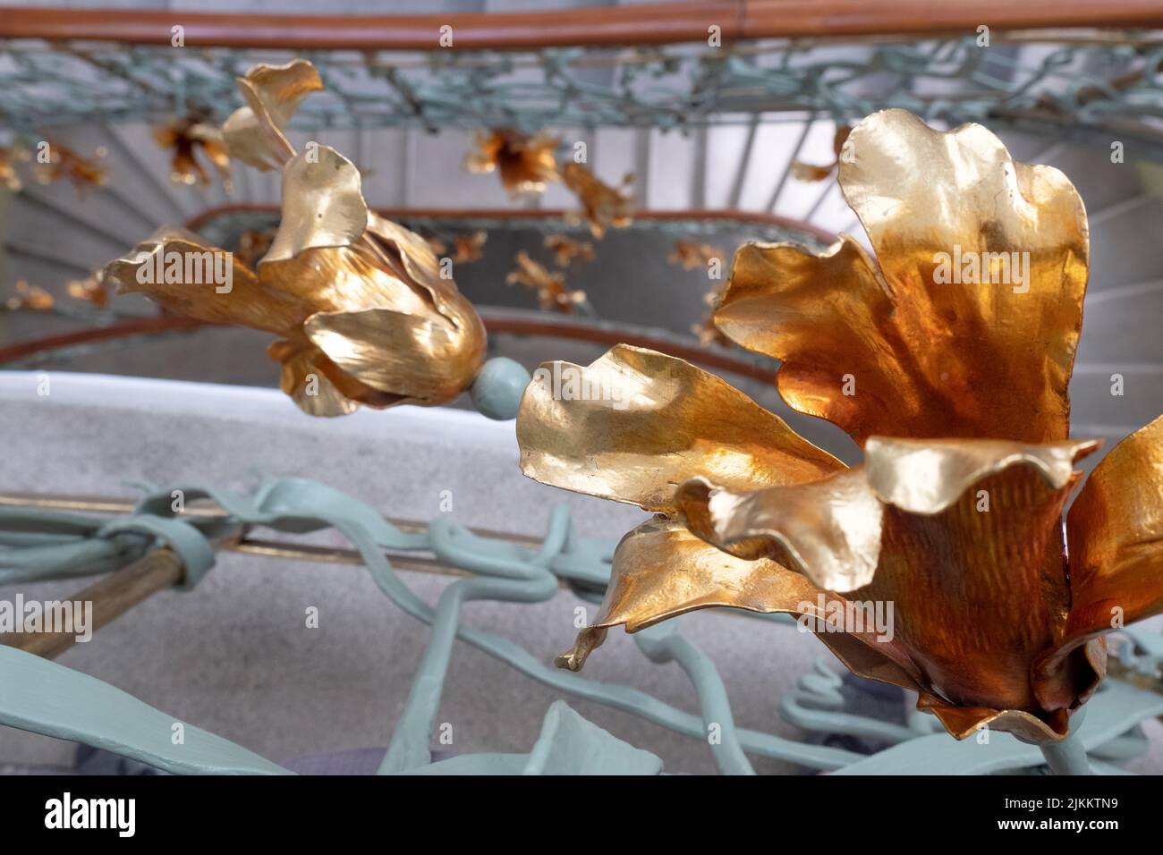 Beautiful wrought iron works that were made after the drawings hi-res ...