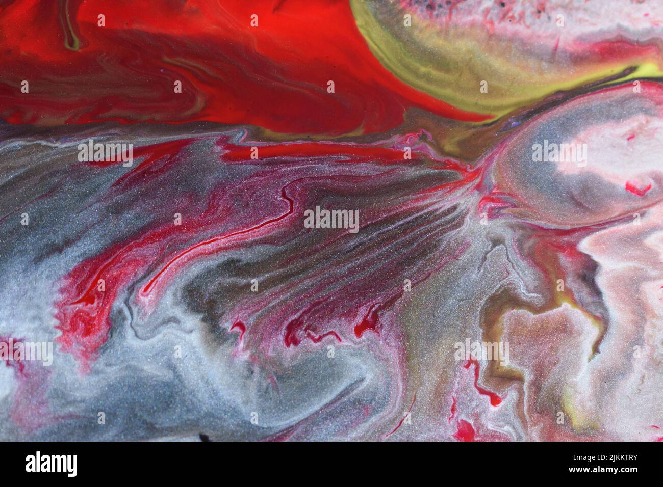 An Abstract colorful acrylic art painting, perfect for background or ...