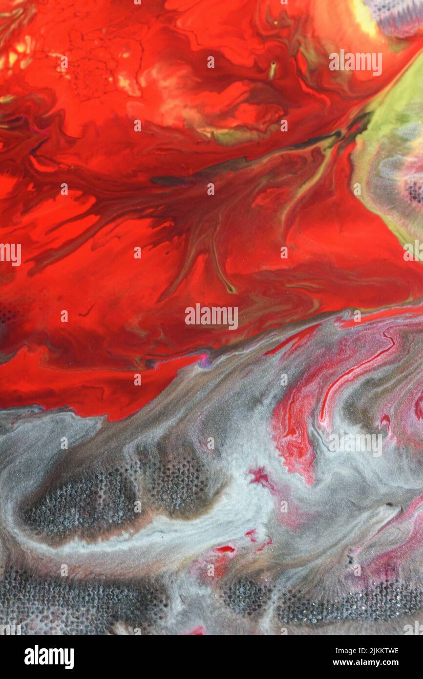 An Abstract Colorful acrylic art painting, perfect for background or ...