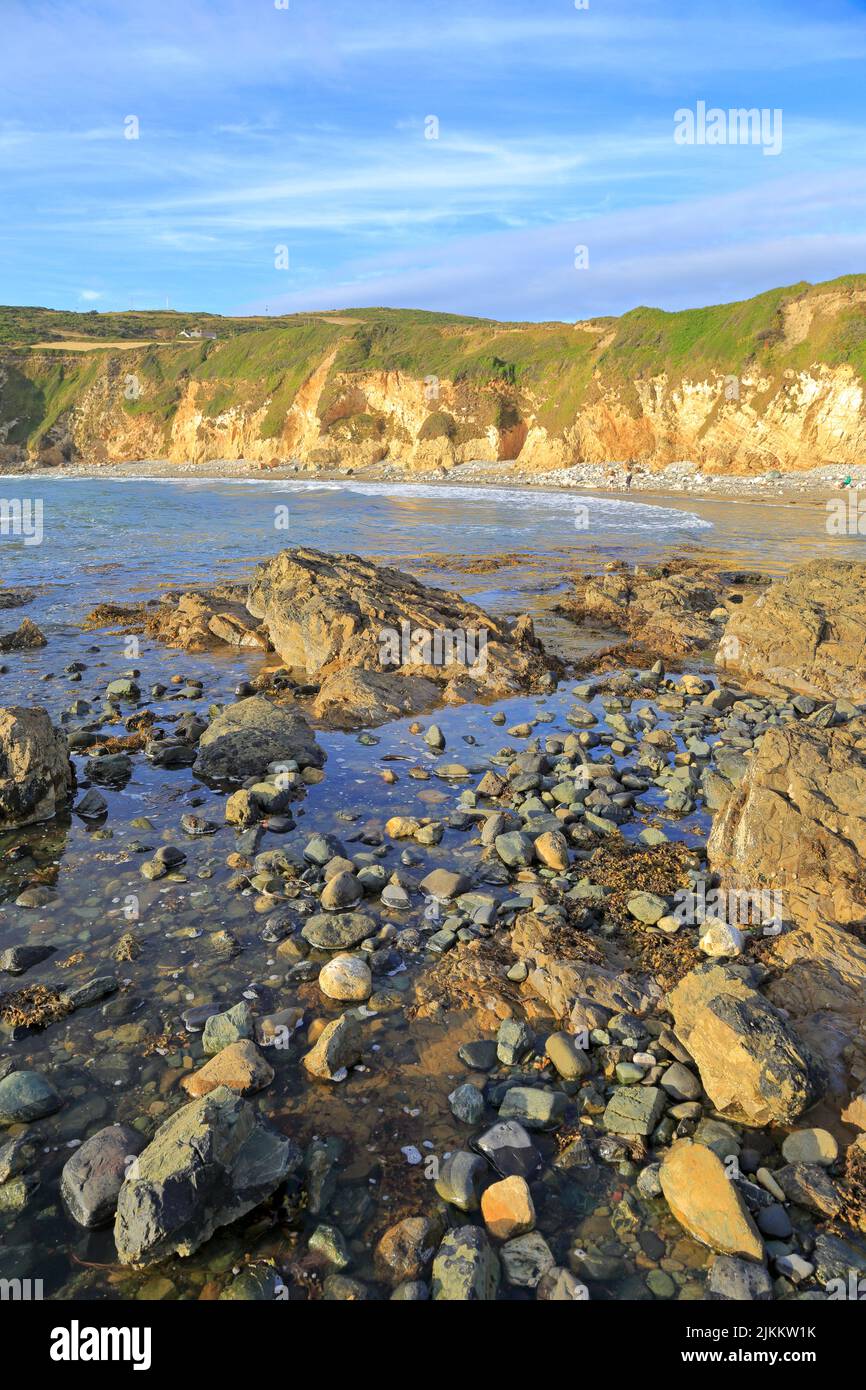 Church Bay, Porth Swtan, Isle of Anglesey, Ynys Mon, North Wales, UK ...