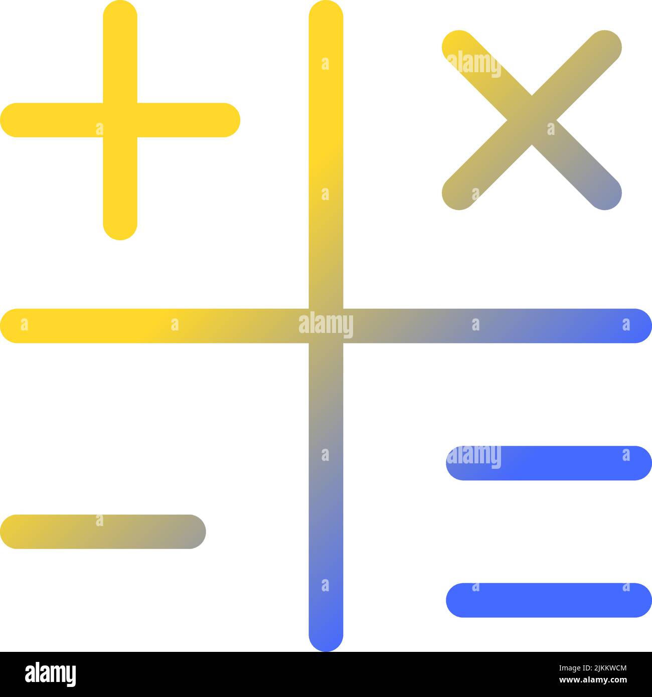 Calculation pixel perfect gradient linear ui icon Stock Vector Image ... Calculation pixel perfect gradient linear ui icon Stock Vector Image ...