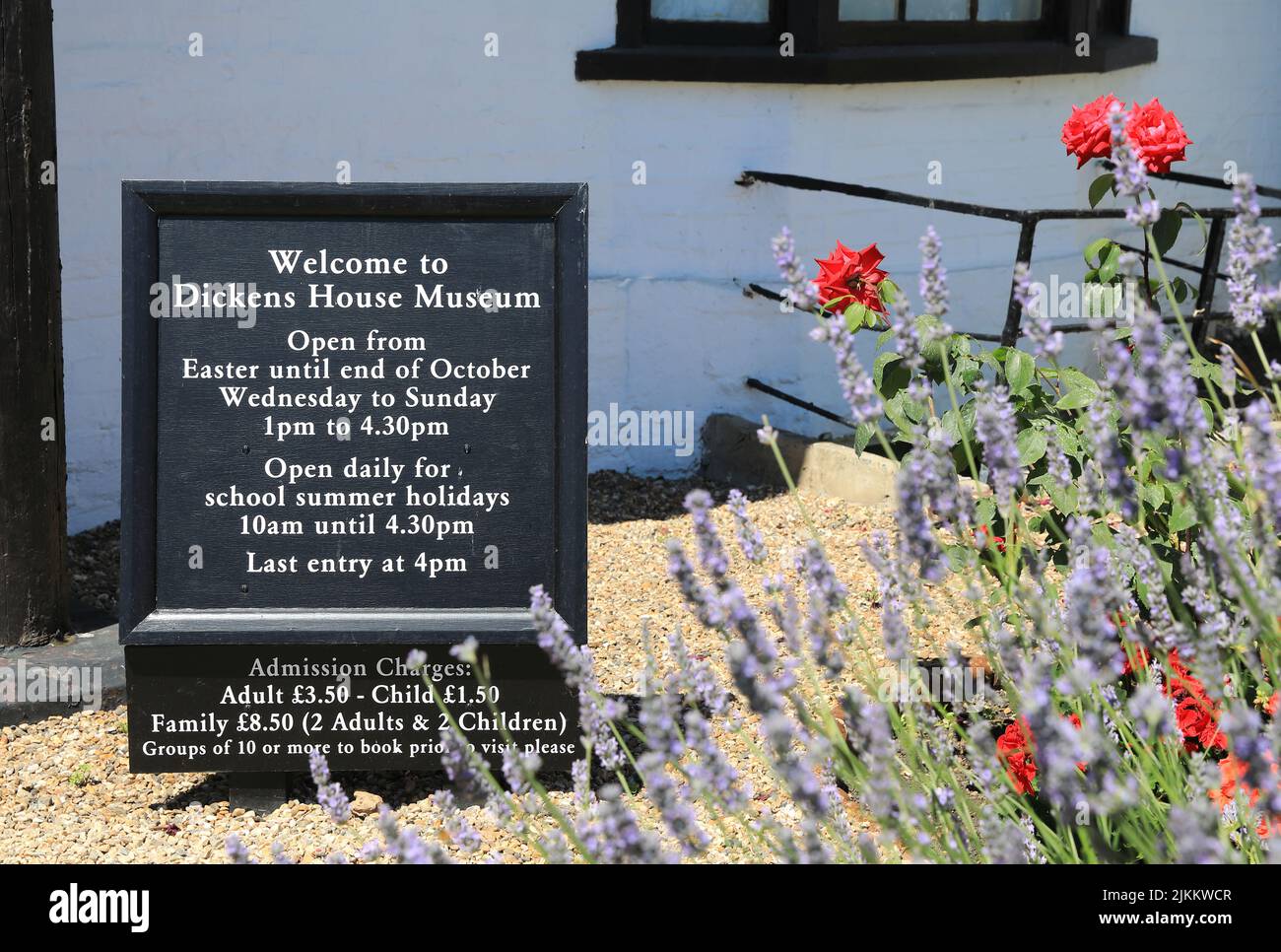 Dickens House Museum, housed in the cottage that was Charles Dicken's ...