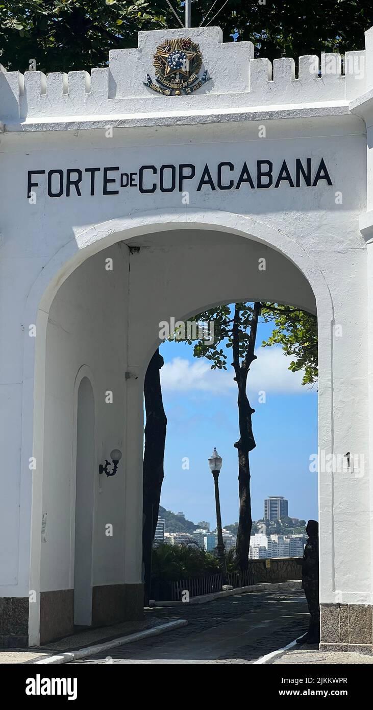 Copacabana fortress hi-res stock photography and images - Alamy