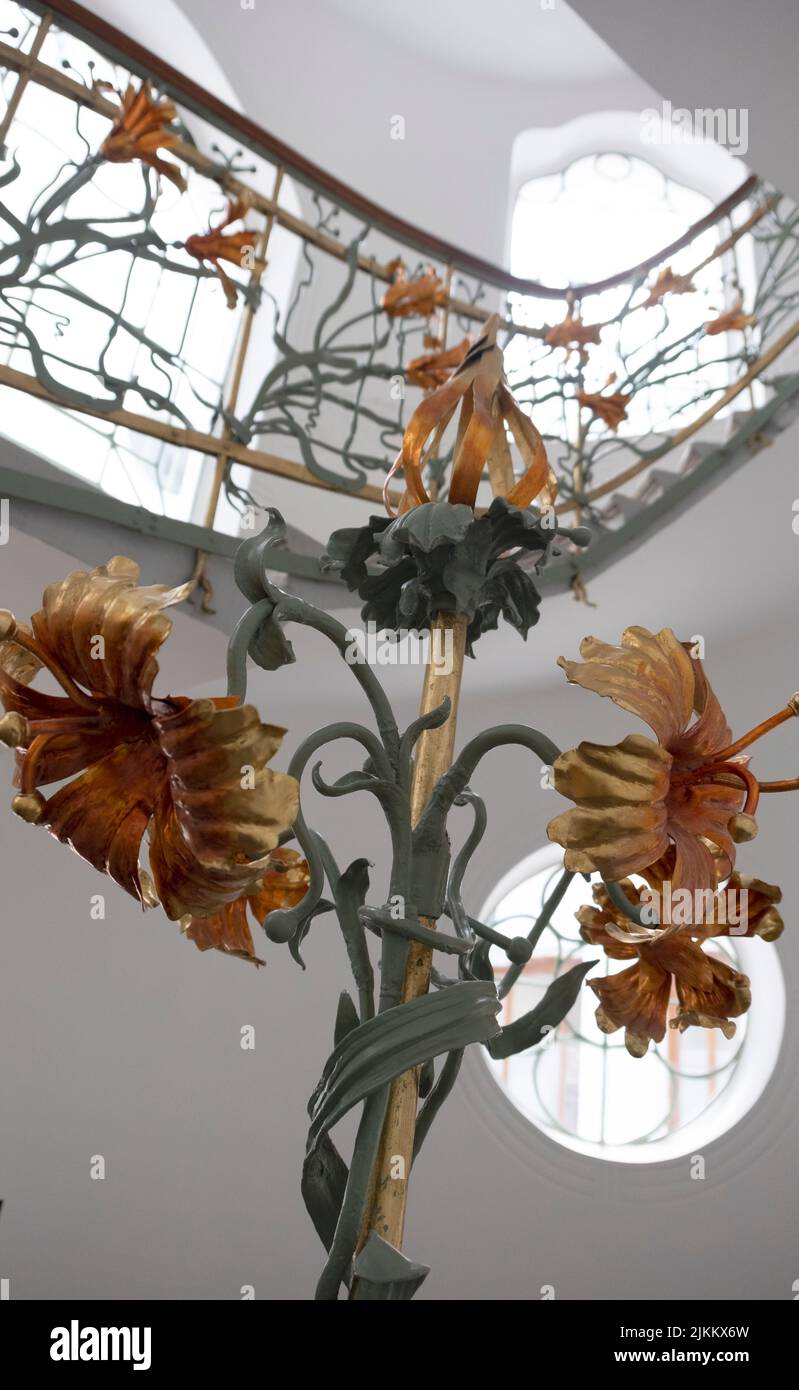 Beautiful wrought iron works that were made after the drawings hi-res ...