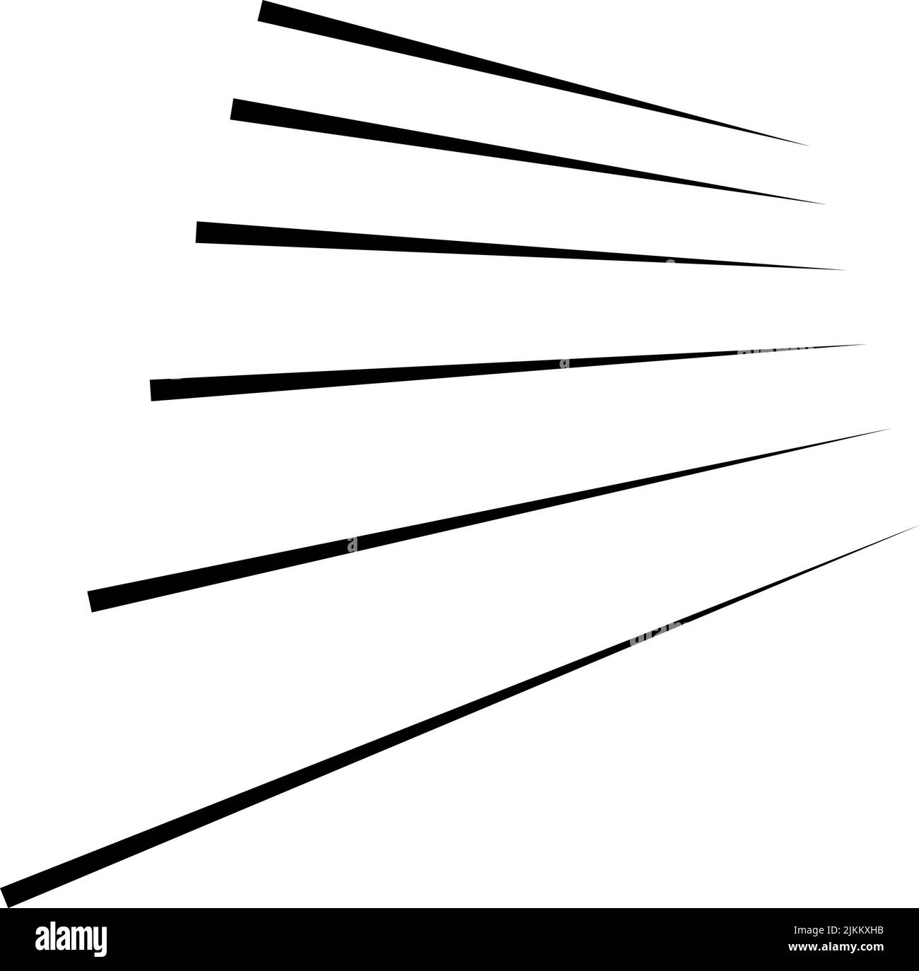 Dynamic 3d, three-dimensional lines, stripes element. Stock vector ...