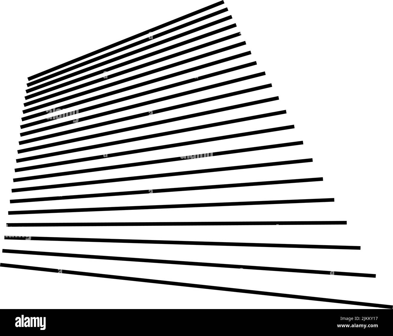Dynamic 3d, three-dimensional lines, stripes element. Stock vector ...