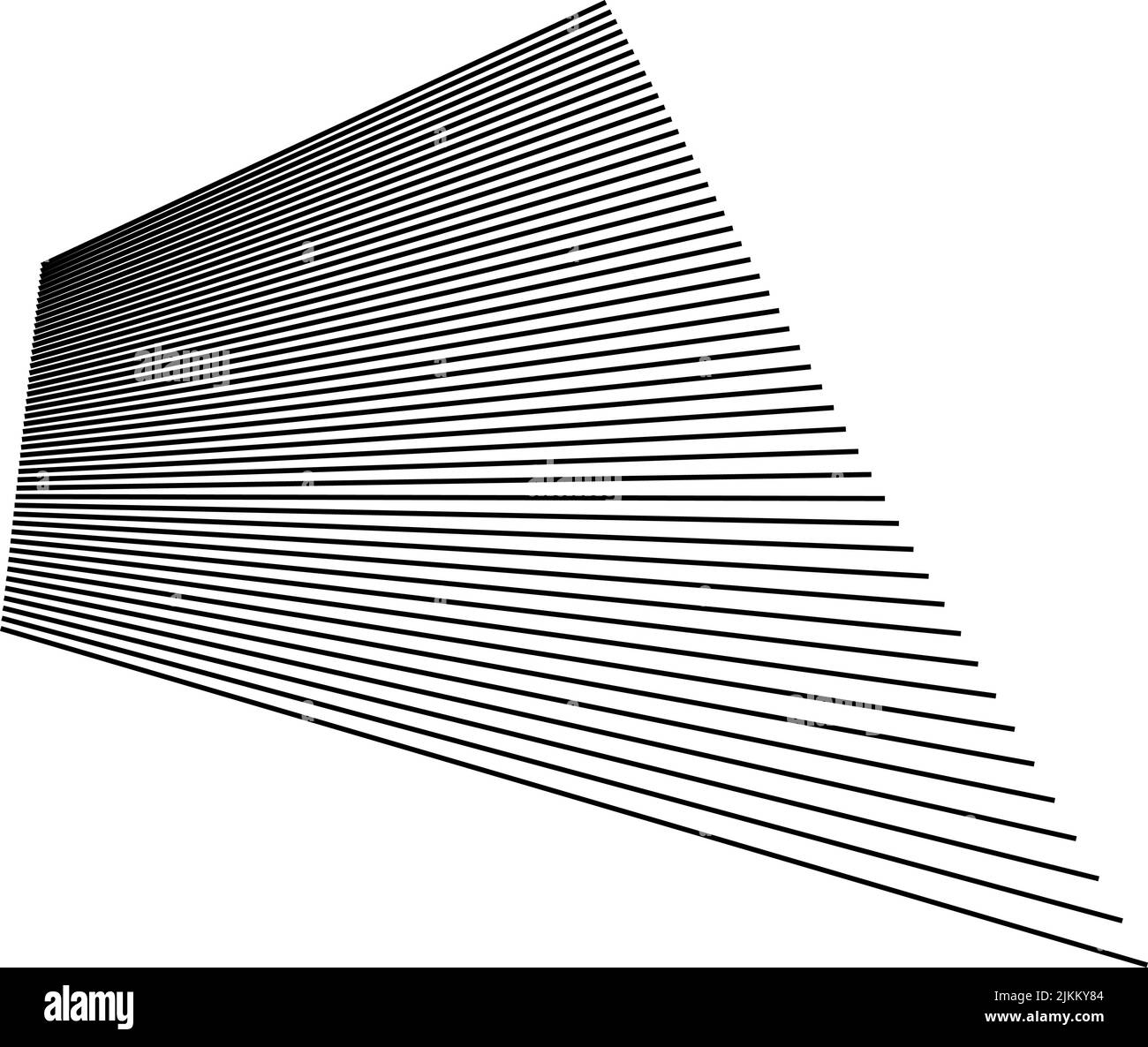 Dynamic 3d, three-dimensional lines, stripes element. Stock vector ...