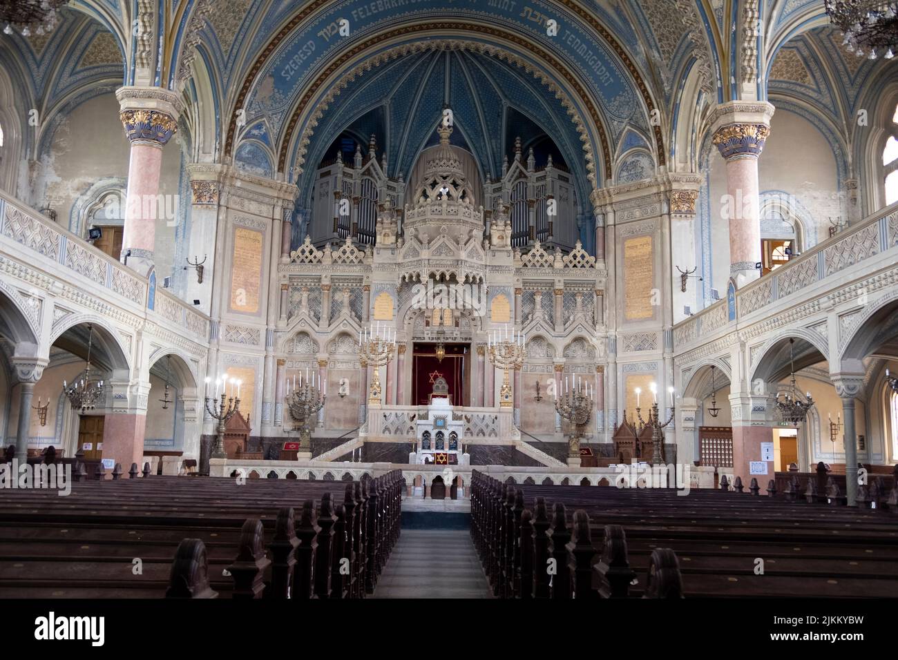 Stunning building of The Szeged Synagogue,Hungary Stock Photo - Alamy