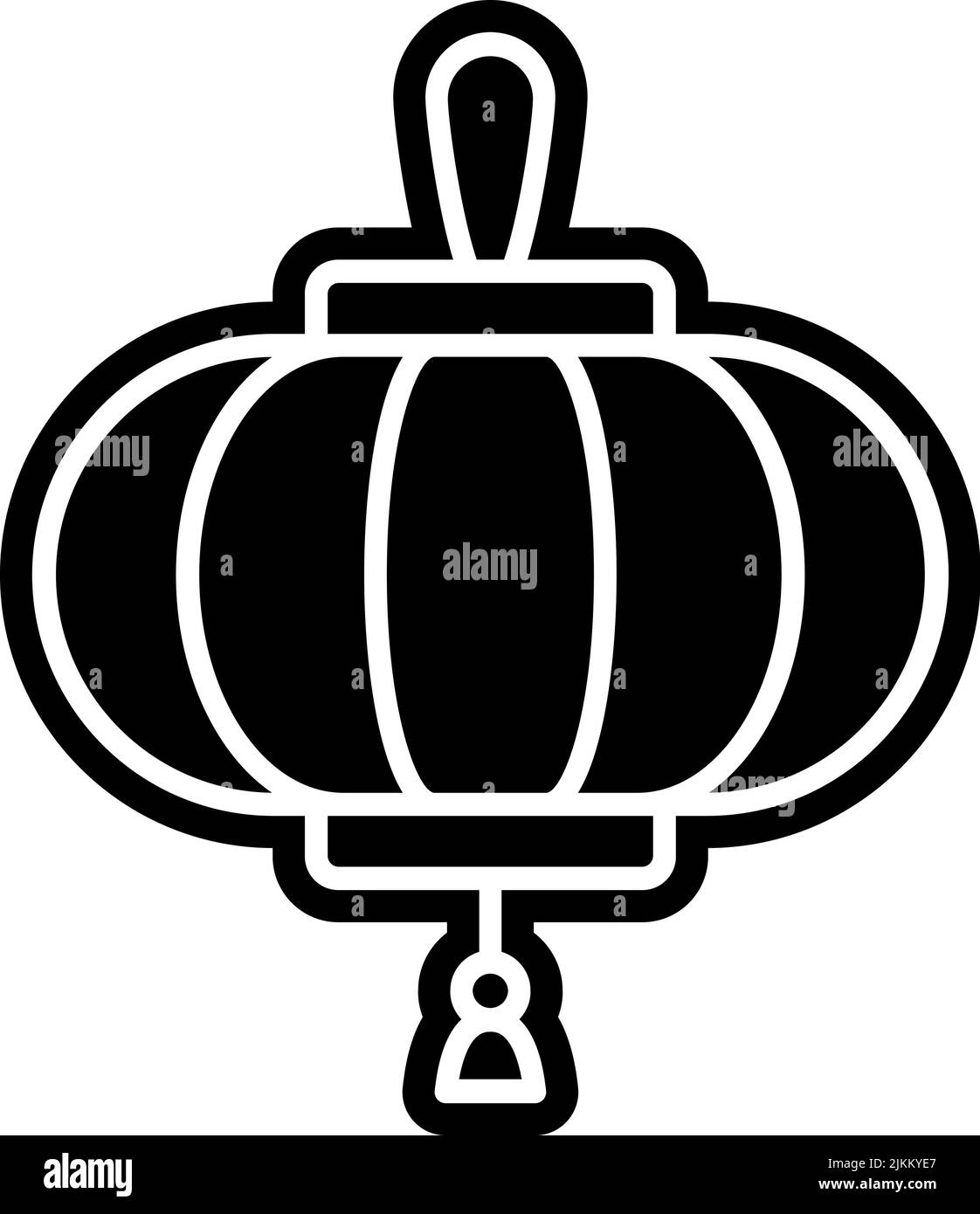 lantern icon black vector illustration Stock Vector Image & Art - Alamy