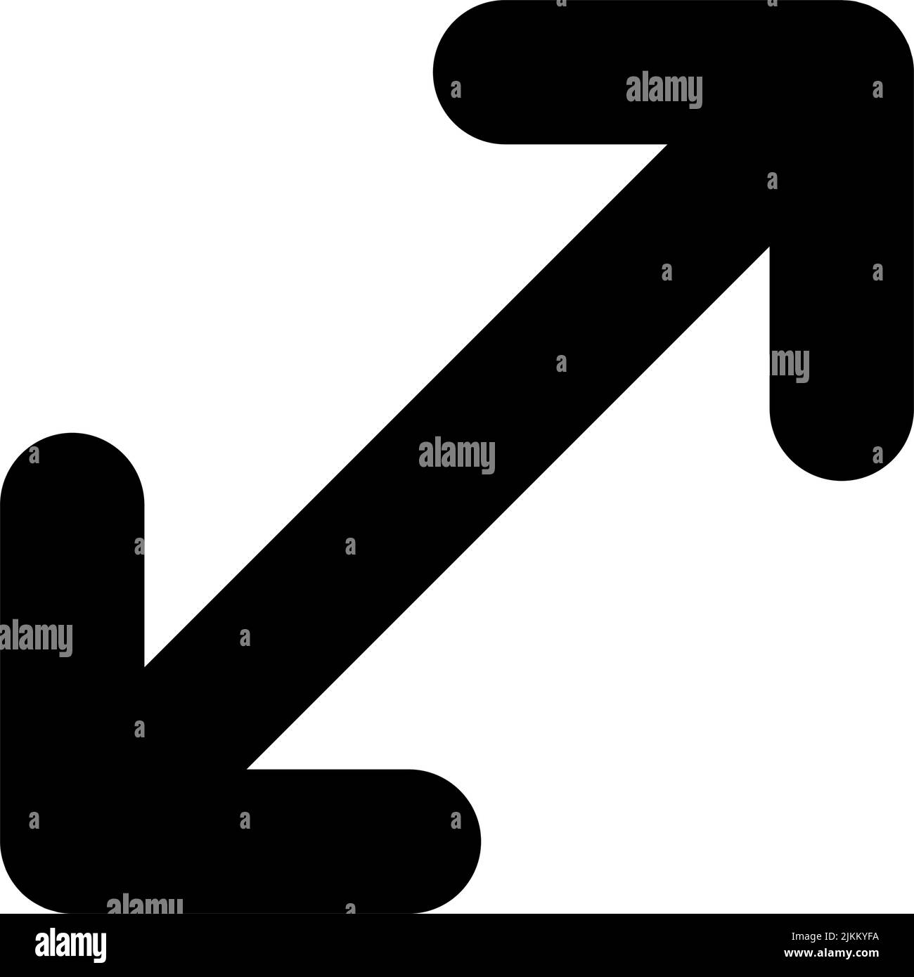 Resize icon black vector Cut Out Stock Images & Pictures - Alamy