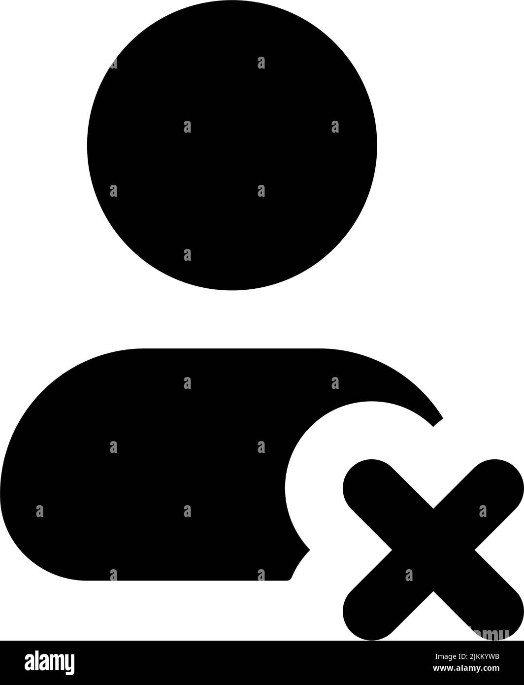 Account delete cross hi-res stock photography and images - Alamy