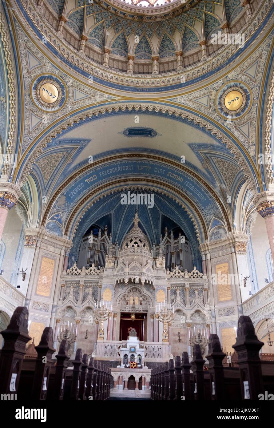 Stunning building of The Szeged Synagogue,Hungary Stock Photo - Alamy