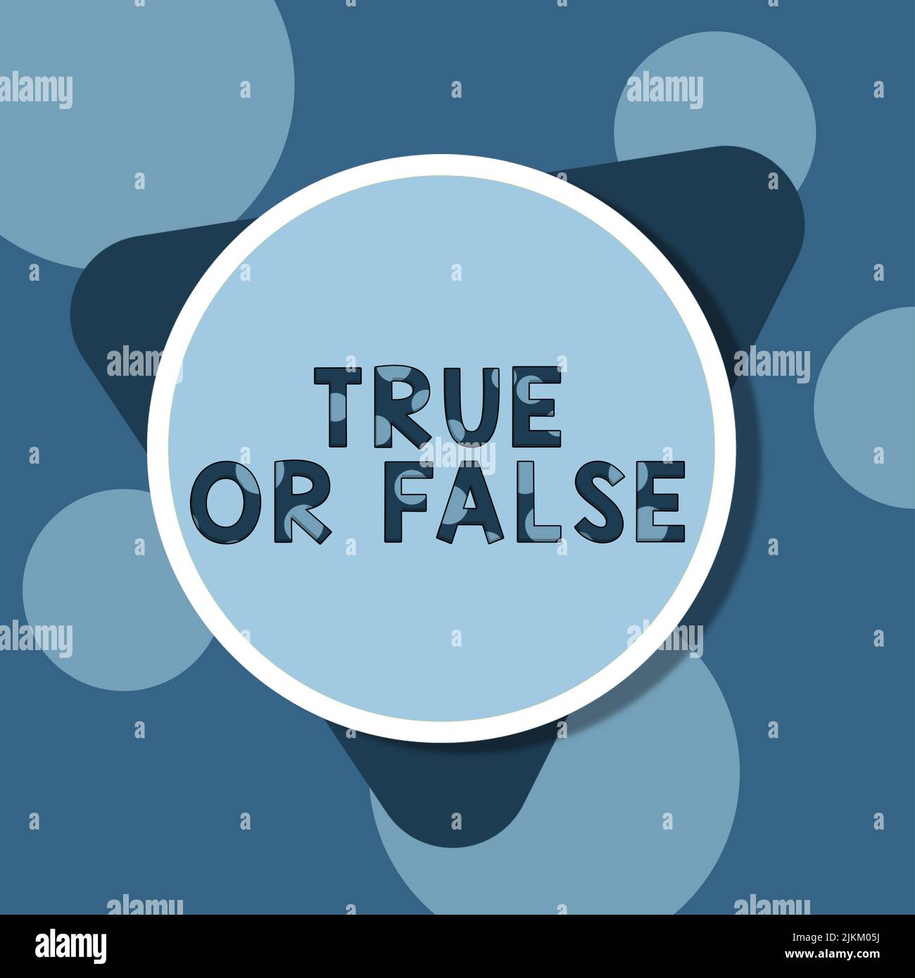 Sign Displaying True Or False Business Idea Decide Between A Fact Or