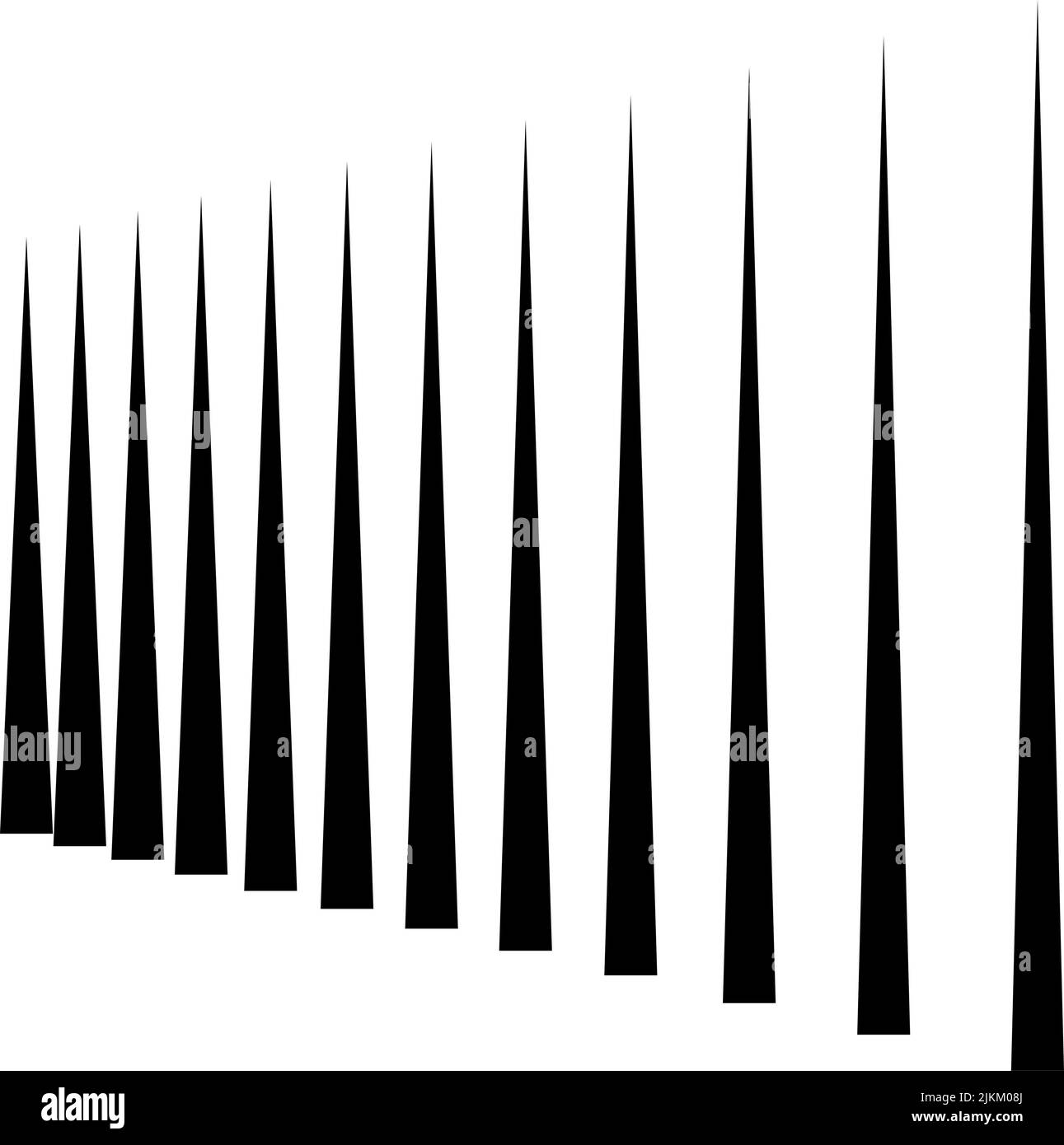 Dynamic 3d, three-dimensional lines, stripes element. Stock vector ...