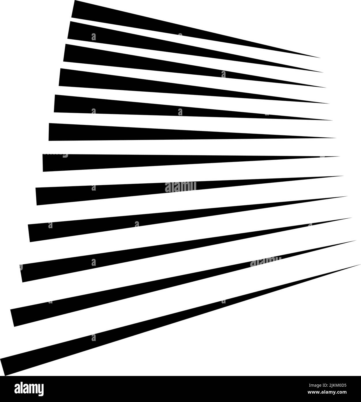 Dynamic 3d, three-dimensional lines, stripes element. Stock vector ...