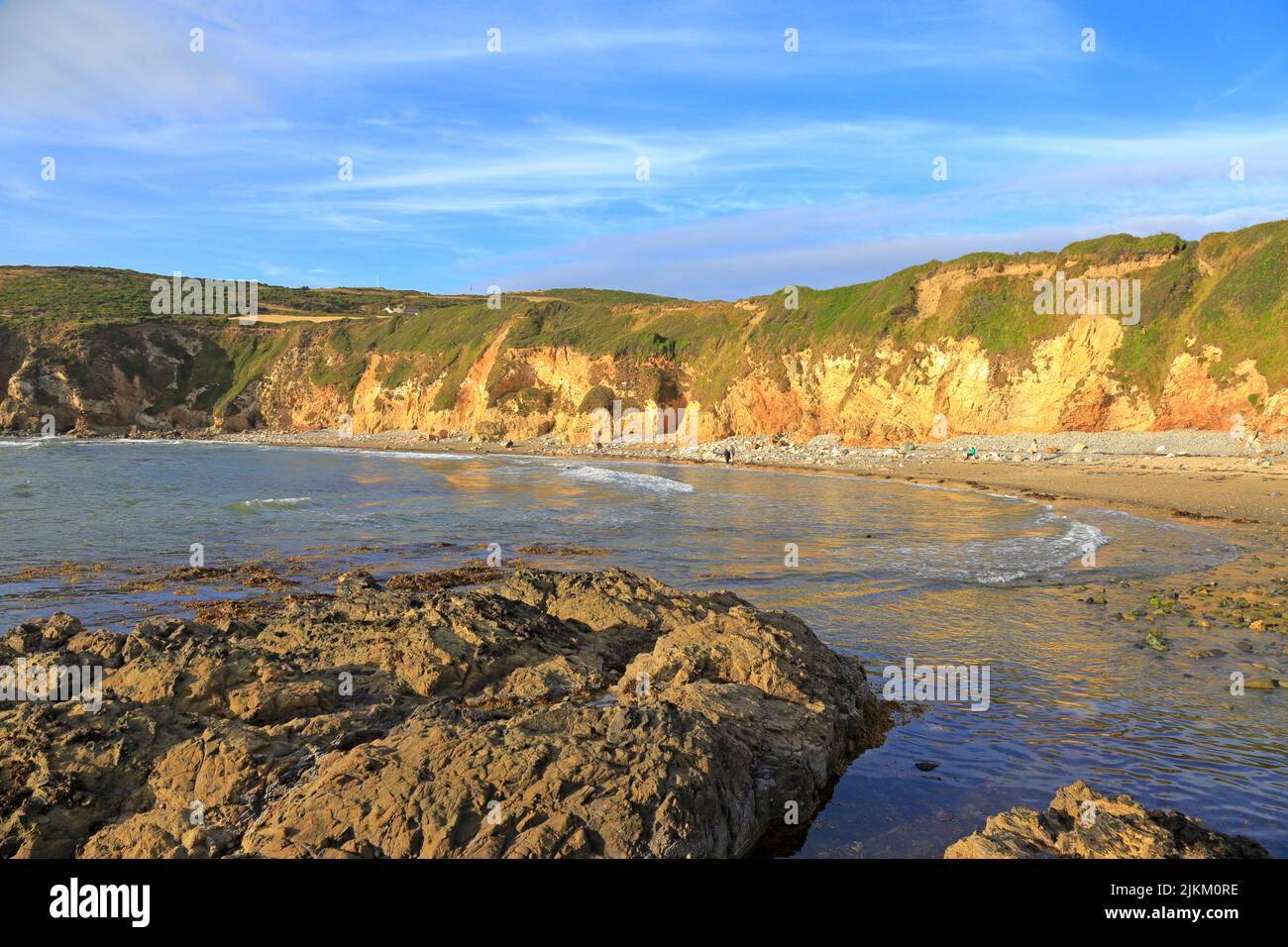 Church Bay, Porth Swtan, Isle of Anglesey, Ynys Mon, North Wales, UK ...